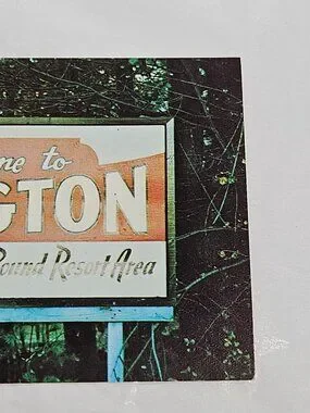 Office | Welcome To Bridgton Sign From The 196s Towns Motto Popular ...